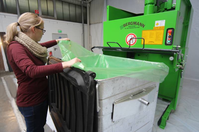 Bergmann APS 1100E Waste Compactor | Kenburn Waste Management