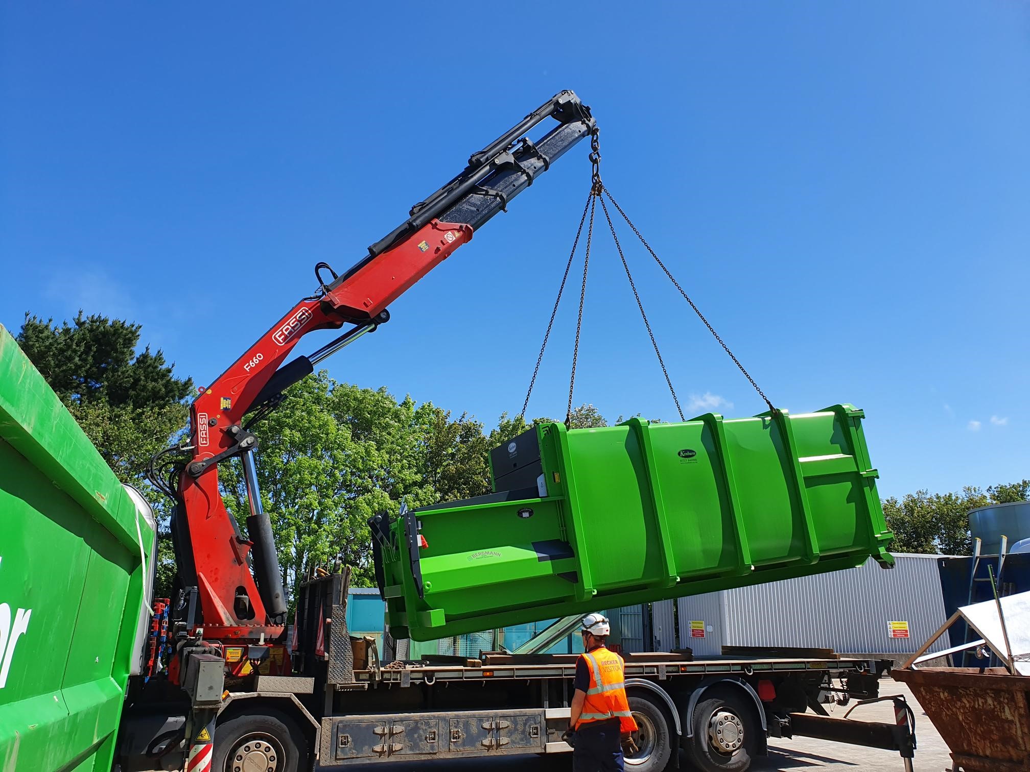 Bergmann APB 607 Waste Compactor AA199 | Kenburn Waste Management