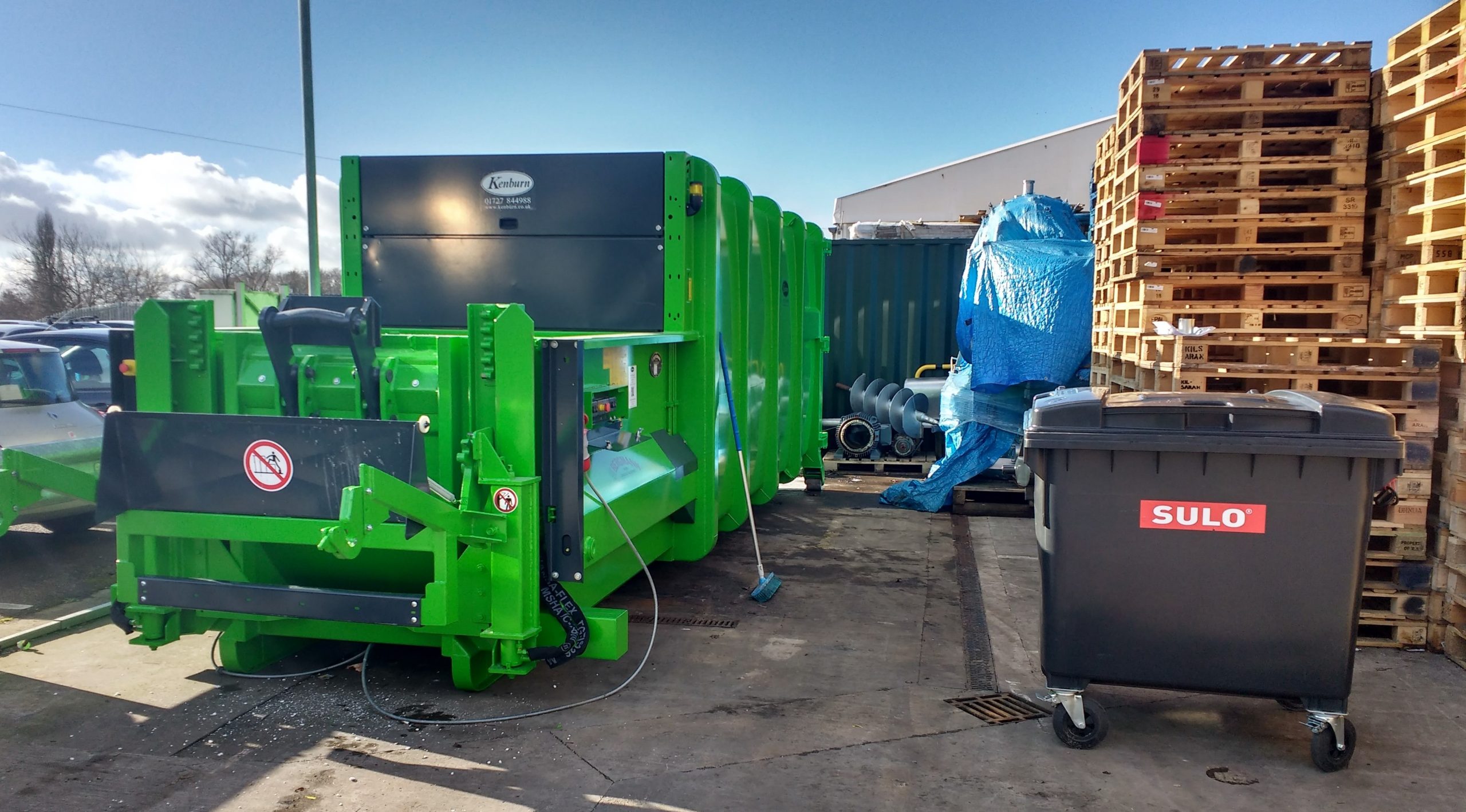 Bergmann APB 607 Waste Compactor AA199 | Kenburn Waste Management