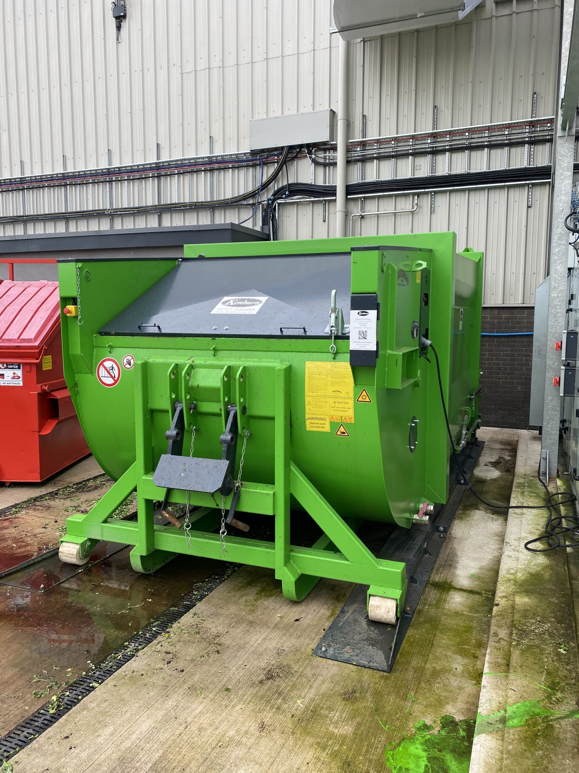 Bergmann MPB 918 Wet Waste Compactor | Kenburn Waste Management