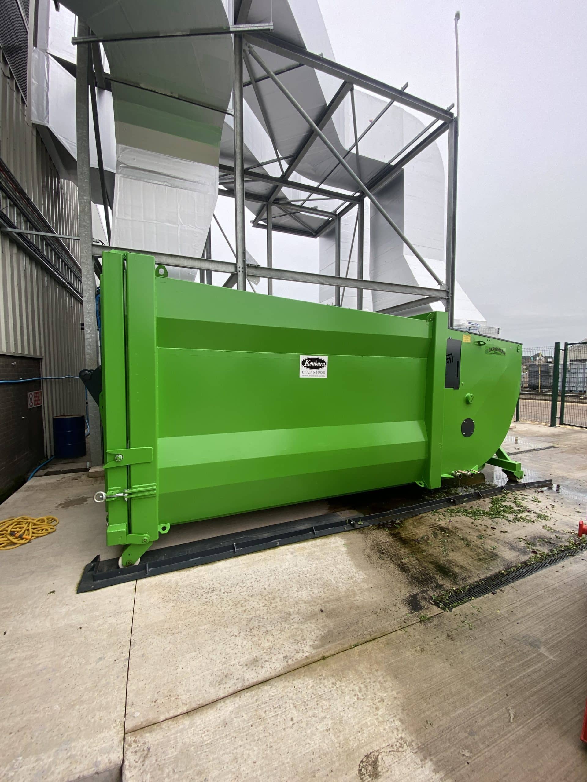 Bergmann MPB 918 Wet Waste Compactor | Kenburn Waste Management