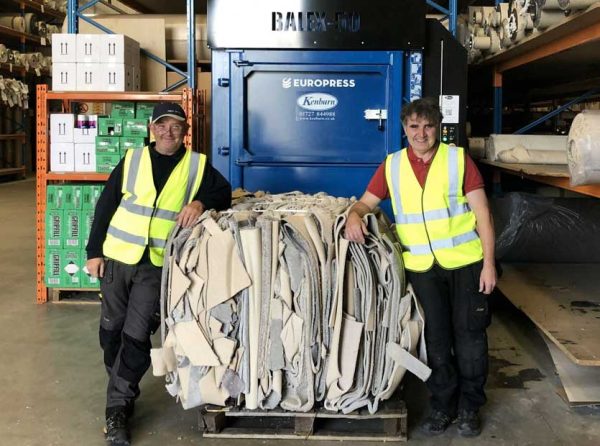Kenburn Carpet Crusher - Waste Management and Recycling